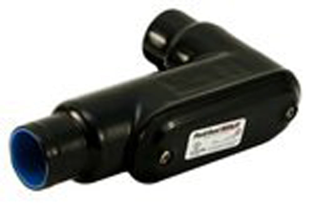Robroy PRLB57 Plasti-Bond PVC-Coated Conduit Body, Type LB, Form-7, 1-1 ...