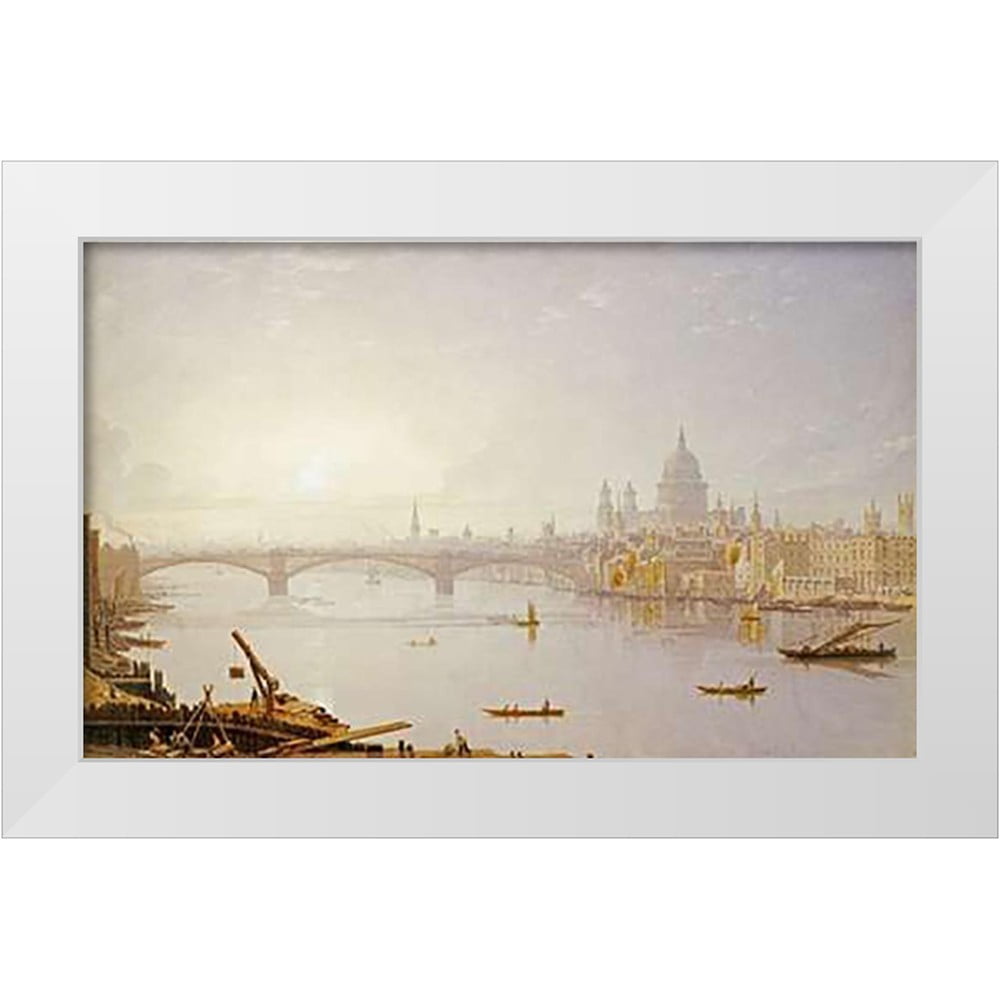 Robson, George Fennel 18x13 White Modern Wood Framed Museum Art Print ...