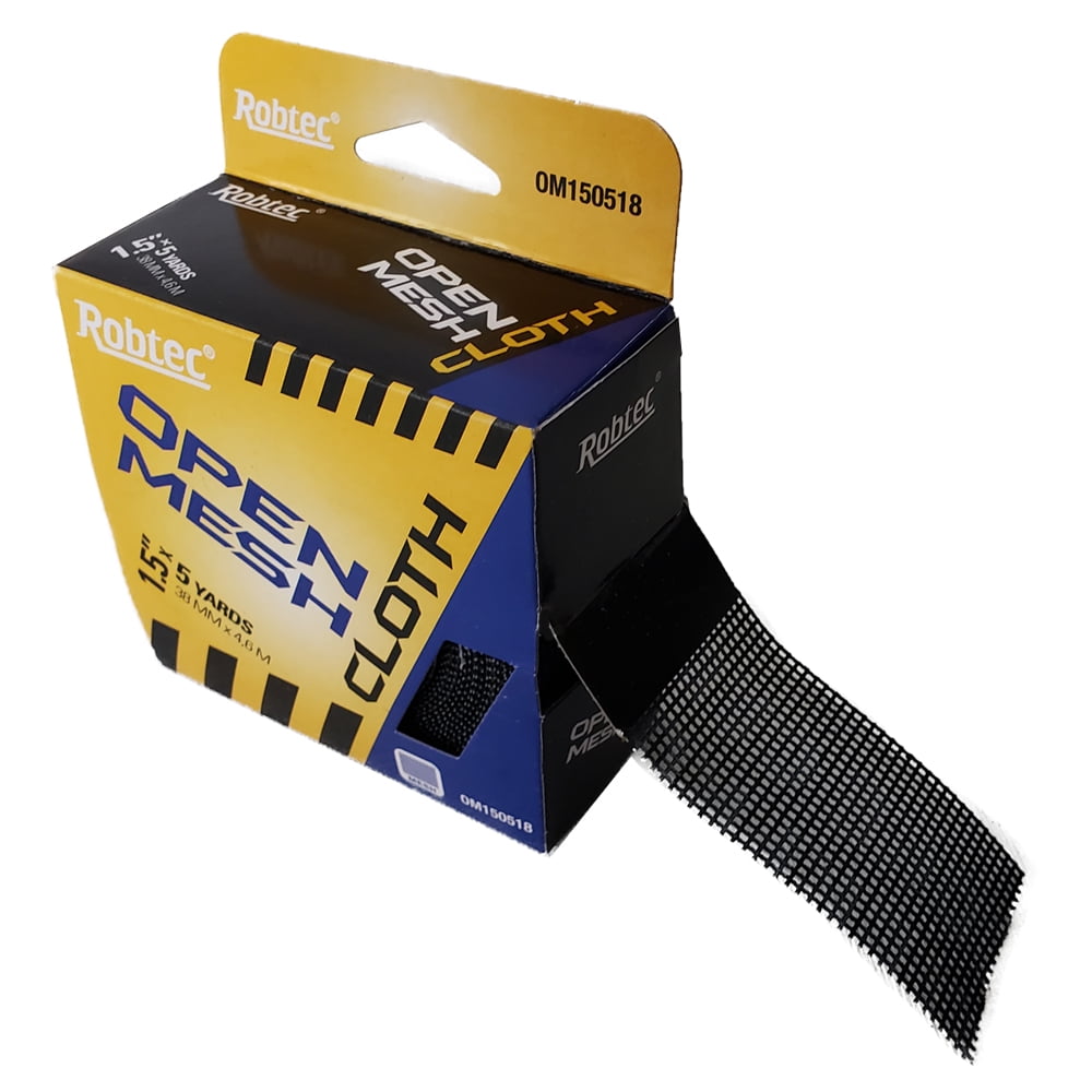 Robtec Open Mesh Cloth, 180 Grit, 1.5" x 5 Yards - Walmart.com