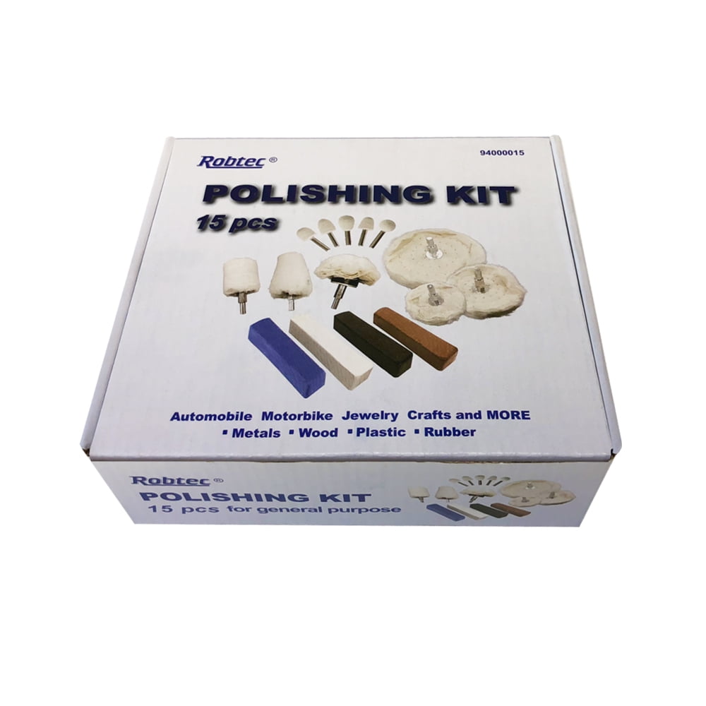 Robtec Polishing Kit, 15 Piece - Walmart.com