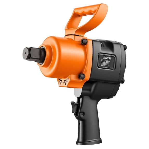 Robust 1-Inch Air Impact Gun, Generates 1200 ft-lbs of Nut-Busting ...