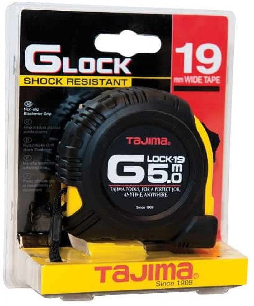 Robust 5Mx19MM Shock-Resistant Tape Measure for Heavy-Duty Use ...