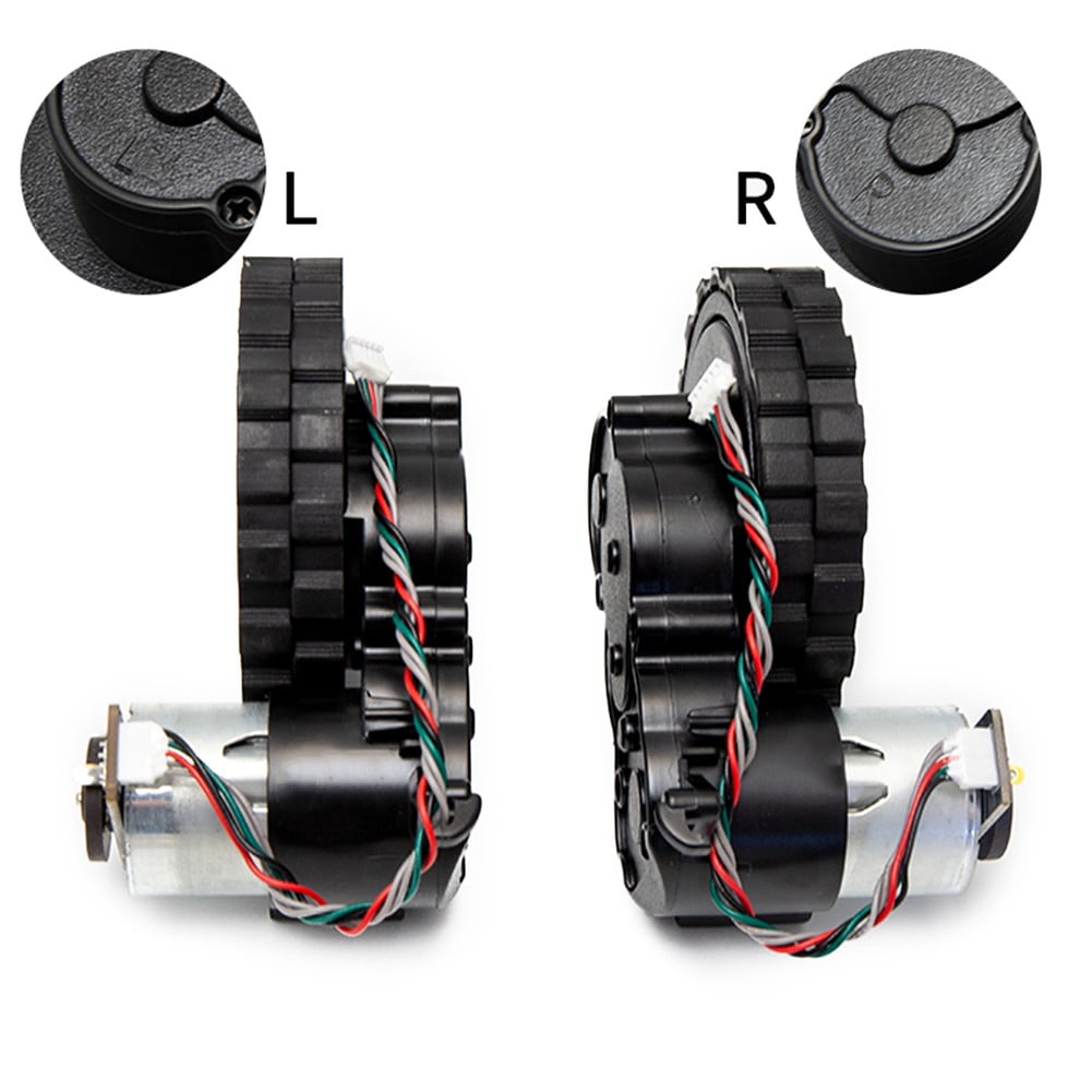 Robust Left Right Wheels Enhance Performance Of For Ihome Robot Vacuums ...