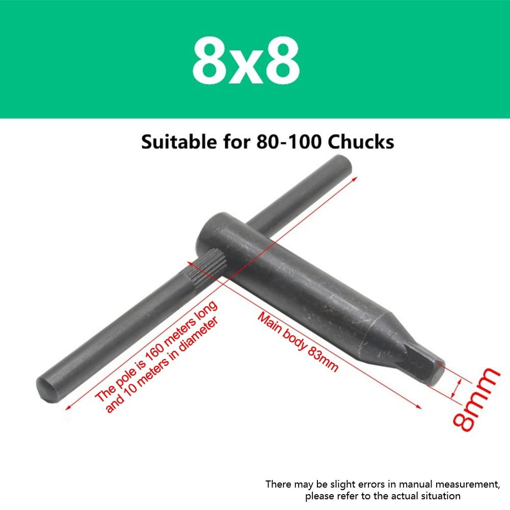 Robust Milling Lathe Chuck Square Key Wrench Essential for CNC and ...