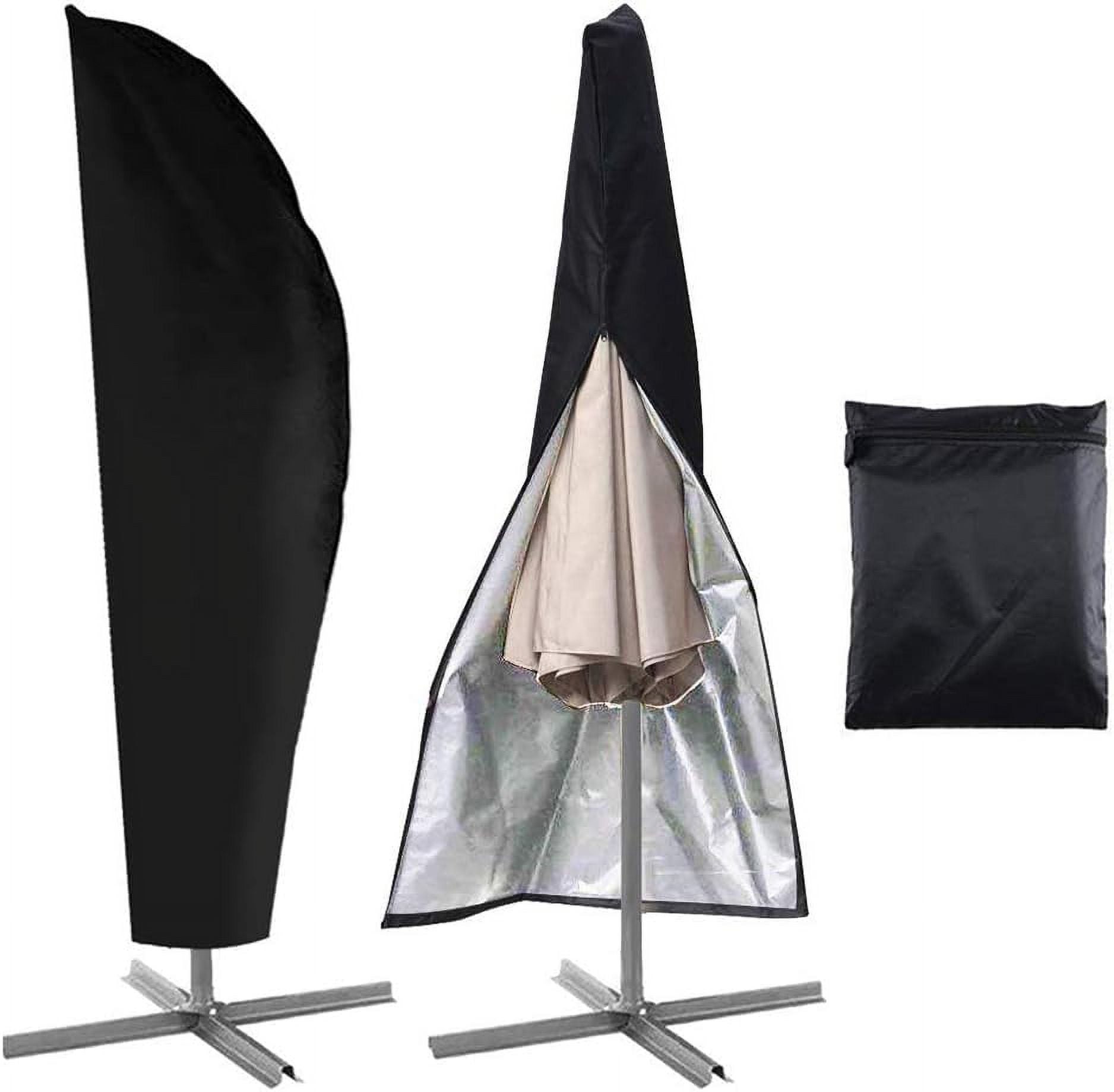 Robust Patio Umbrella Covers, 420D Oxford Solar Umbrella Full Weather ...