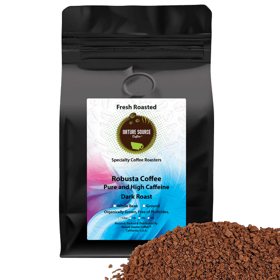 Robusta Coffee | Dark Roast | Organic | Pure Robusta | High Caffeine ...