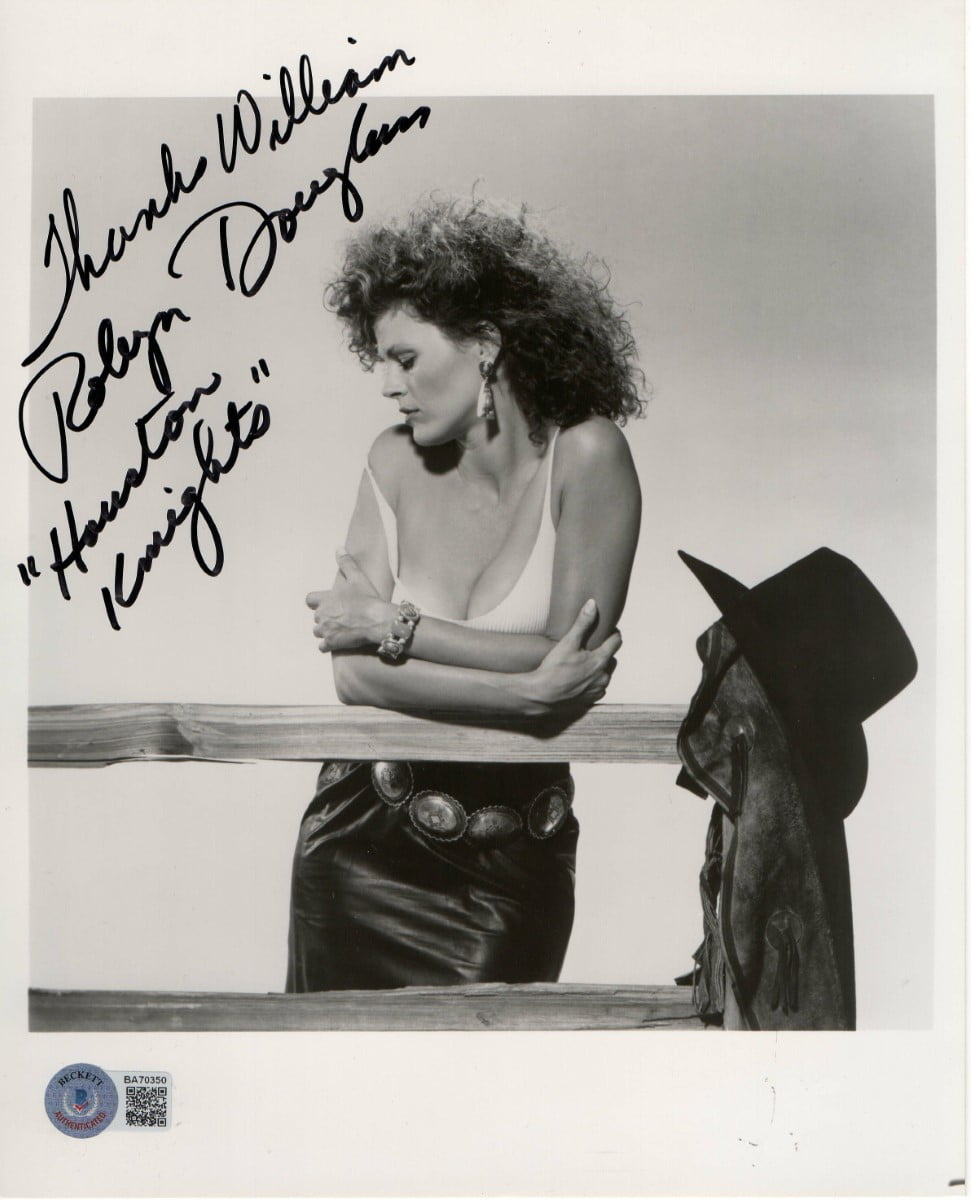 Robyn Douglass Signed Autographed 8X10 Photo "Houston Nights" BAS ...
