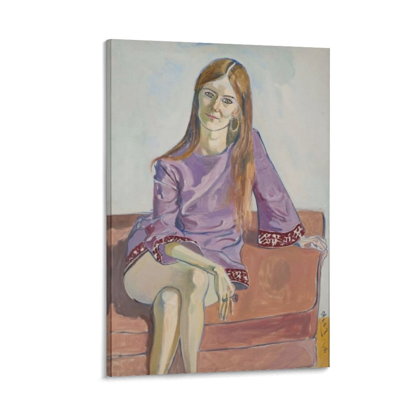 Robyn Evans 1968 by Alice Neel Painting Posters Wall Art Painting ...
