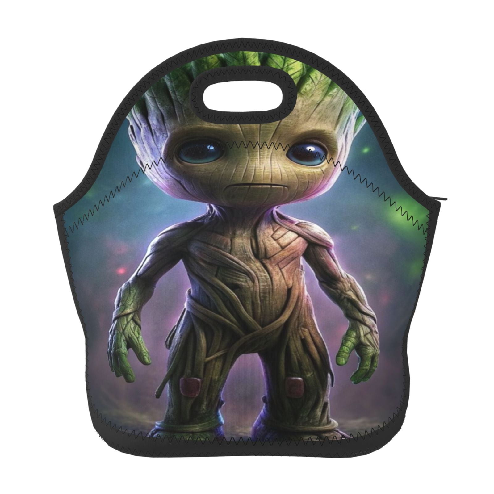 Roc-Ket Raccon Baby Groot Hero Lunch Bag Casual Insulated Reusable ...