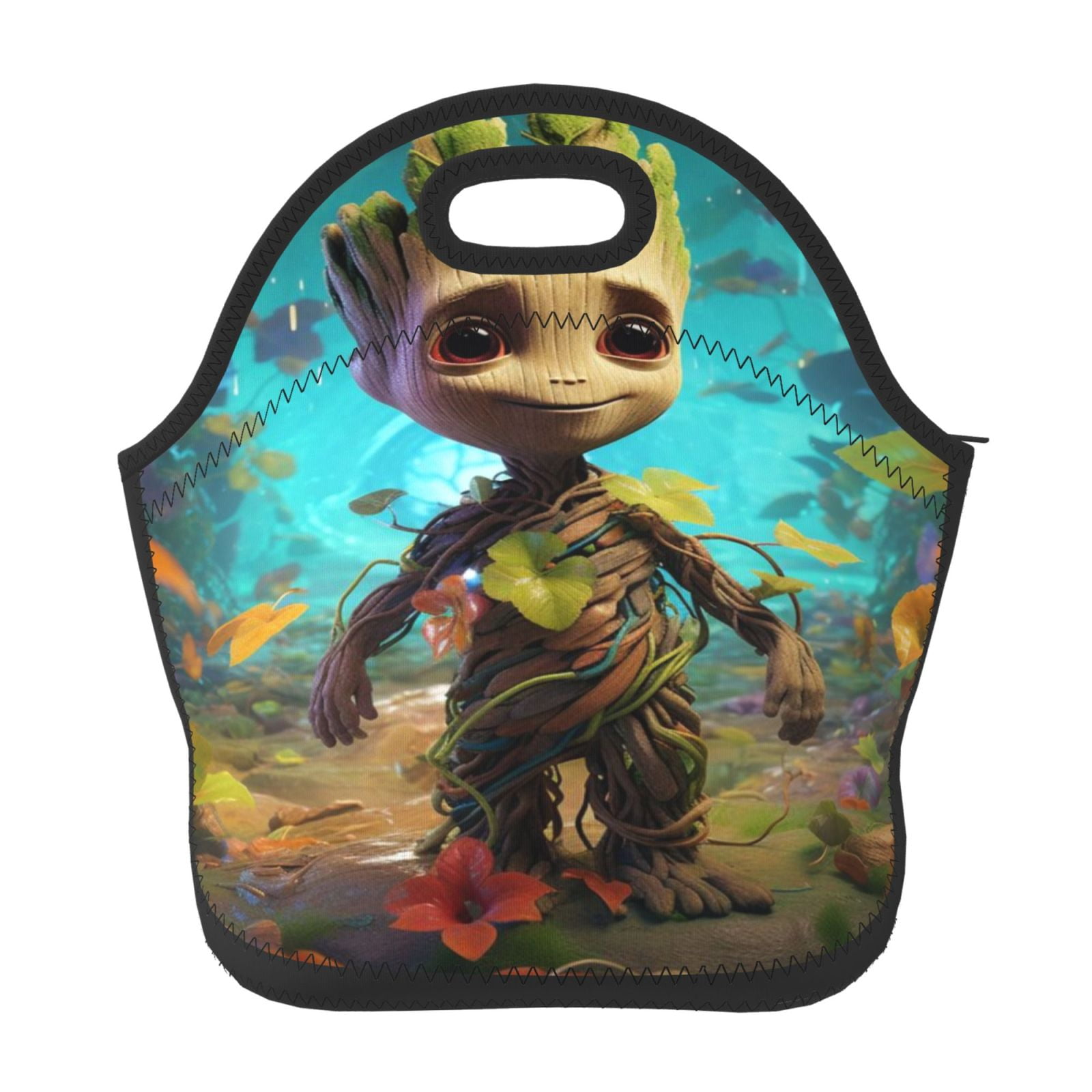 Roc-Ket Raccon Baby Groot Hero Travel Lunch Bag Insulated Reusable ...