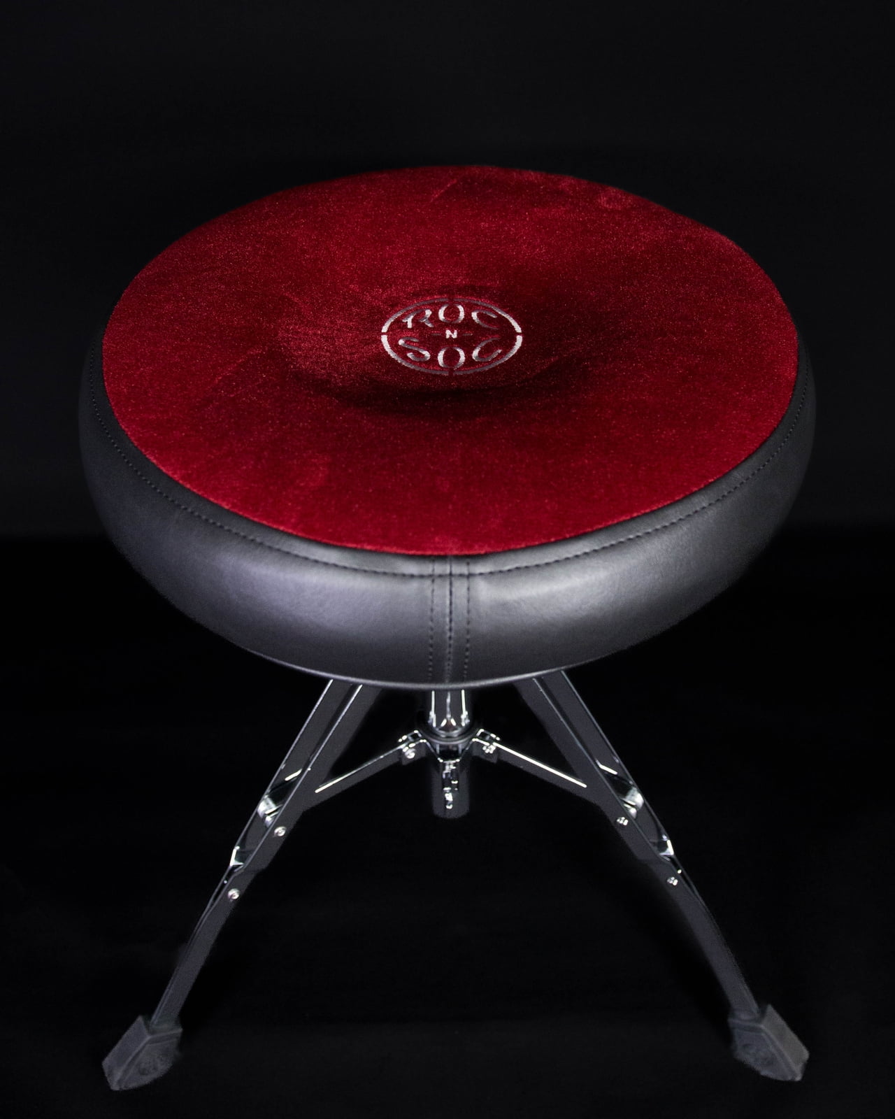 Roc-N-Soc Extended Base Round Throne - Red - Walmart.com