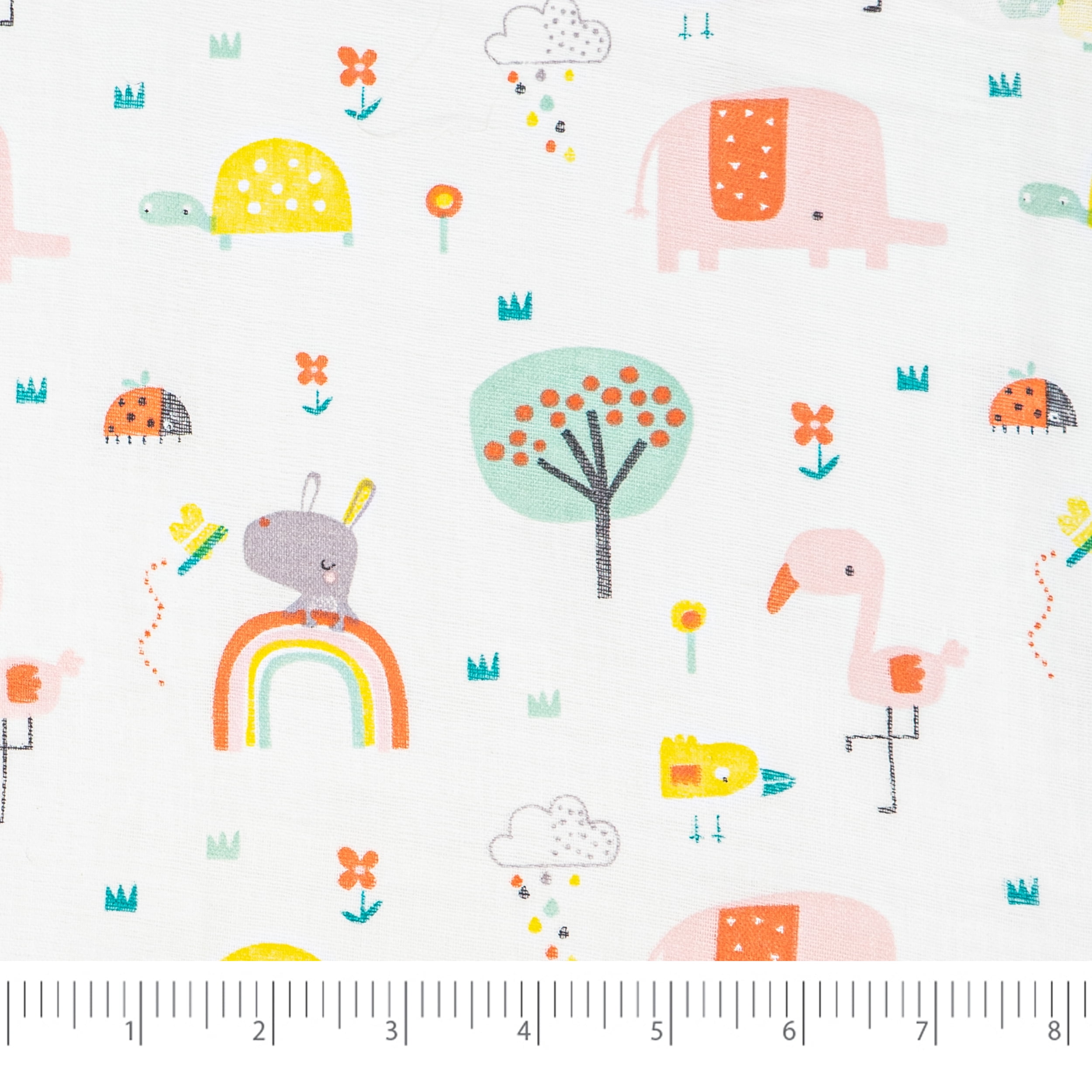 Roc-lon 100% Organic Cotton, 60"/61", Sewing Craft Fabric, Printed ...