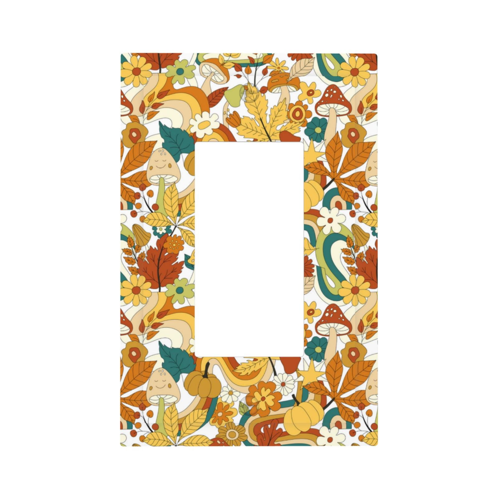 Rocae 70s Groovy Hippie for Decorator Light Switch or Receptacle Outlet ...