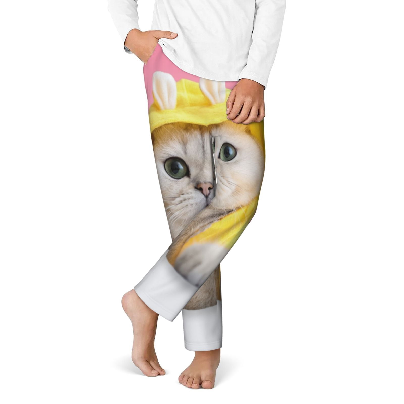 Rocae A Funny Cat for Teenagers' Pajama Pants,Girls lounge pants ...