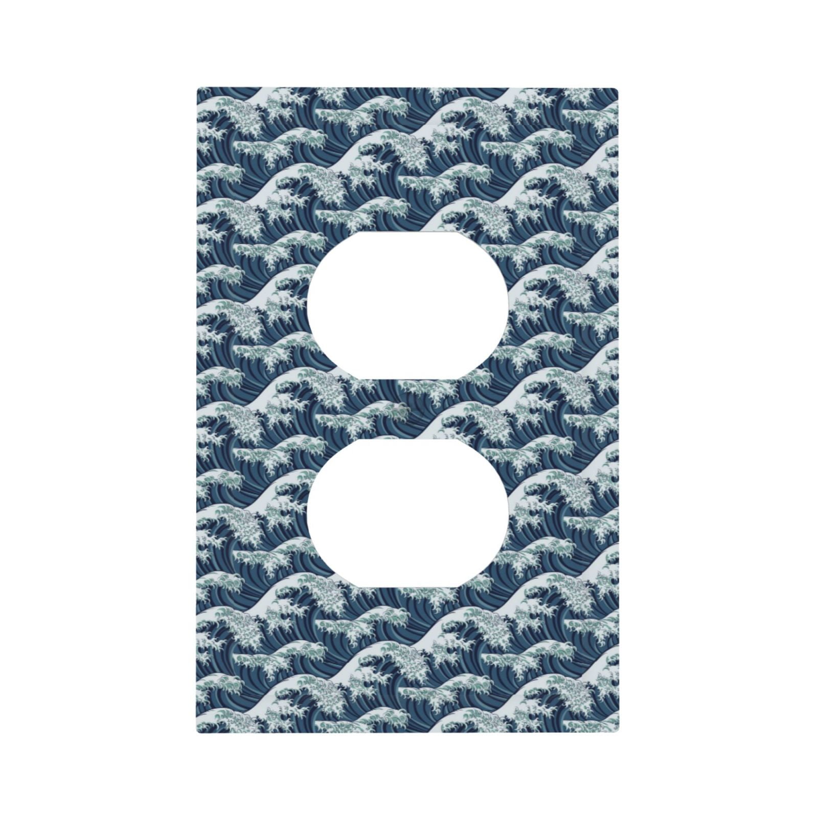 Rocae A Japanese Great Wave for Decorator Light Switch or Receptacle ...