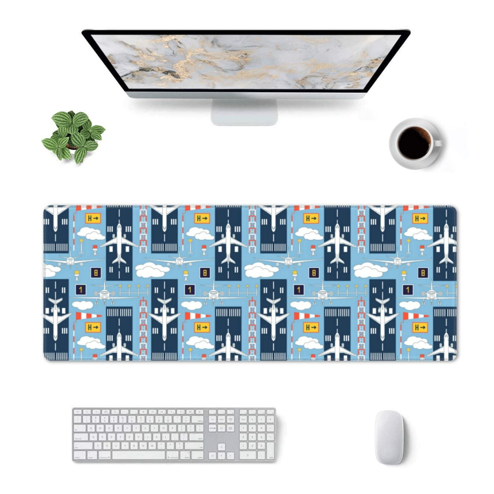 Rocae Airplanes and Aviation Signs for Gaming Mouse Pad, Mouse Pad ...