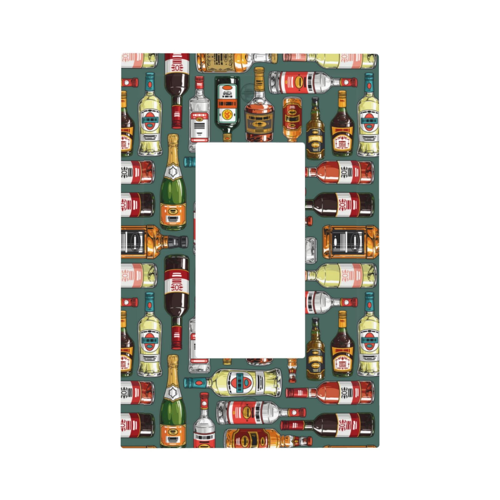 Rocae Alcohol Bottles for Decorator Light Switch or Receptacle Outlet ...