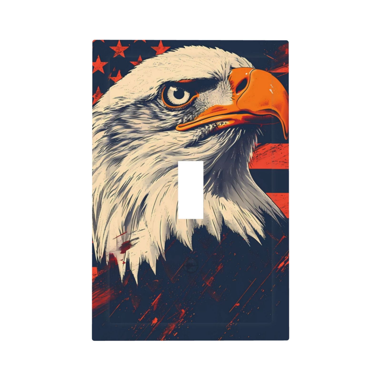 Rocae American Bald Eagle A for Decorator Light Switch or Receptacle ...
