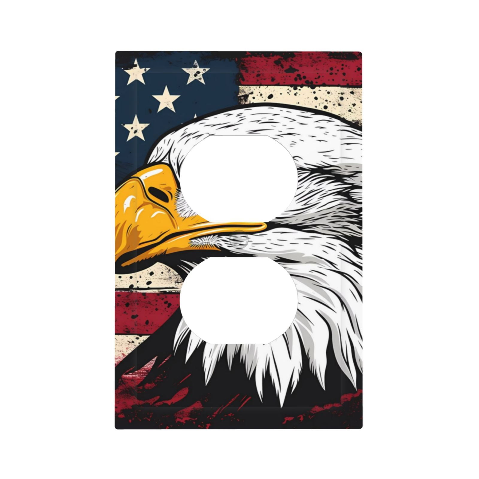 Rocae American Bald Eagle for Decorator Light Switch or Receptacle ...