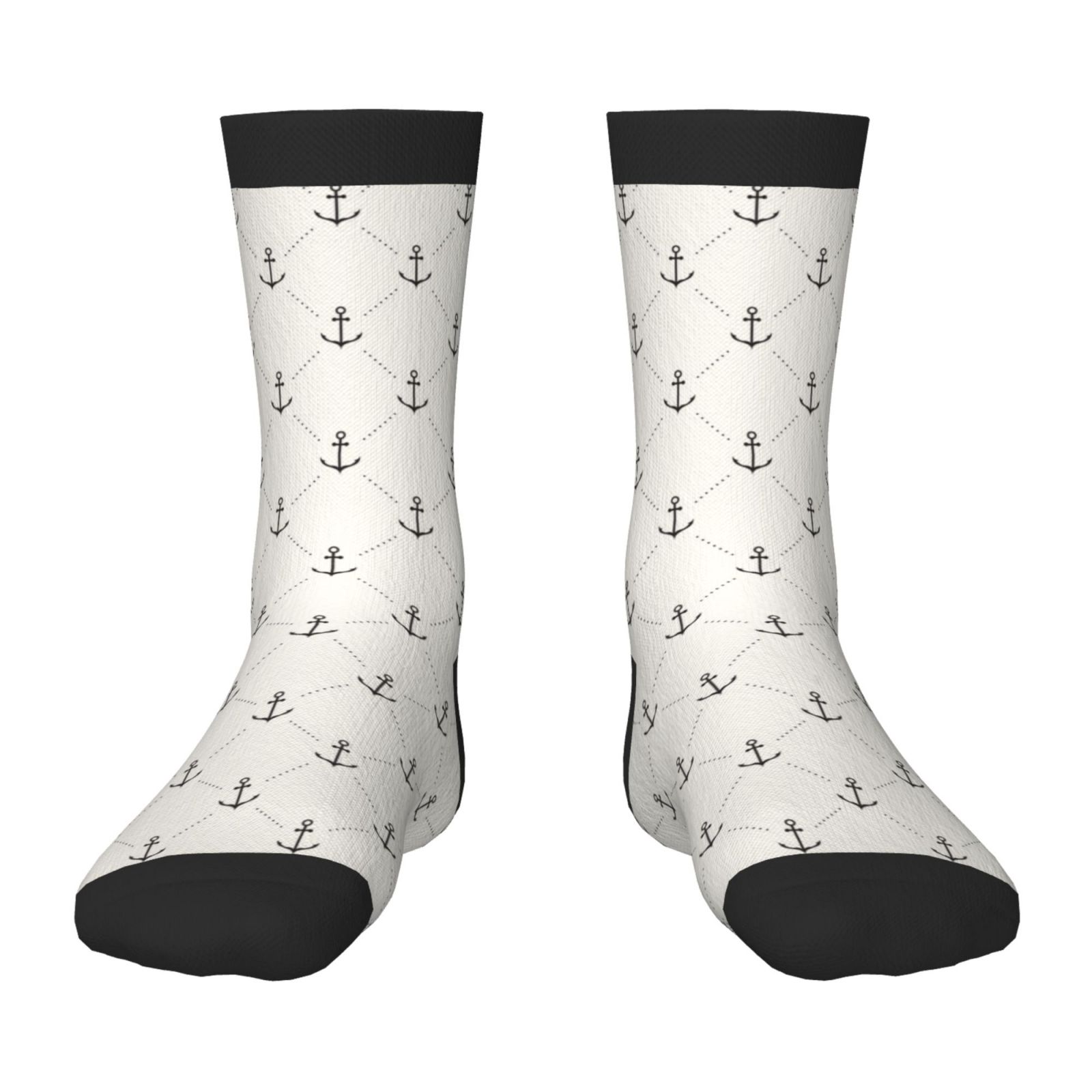Rocae Anchors for Girls Boys Crew Socks,Children's Socks, Kids Socks ...