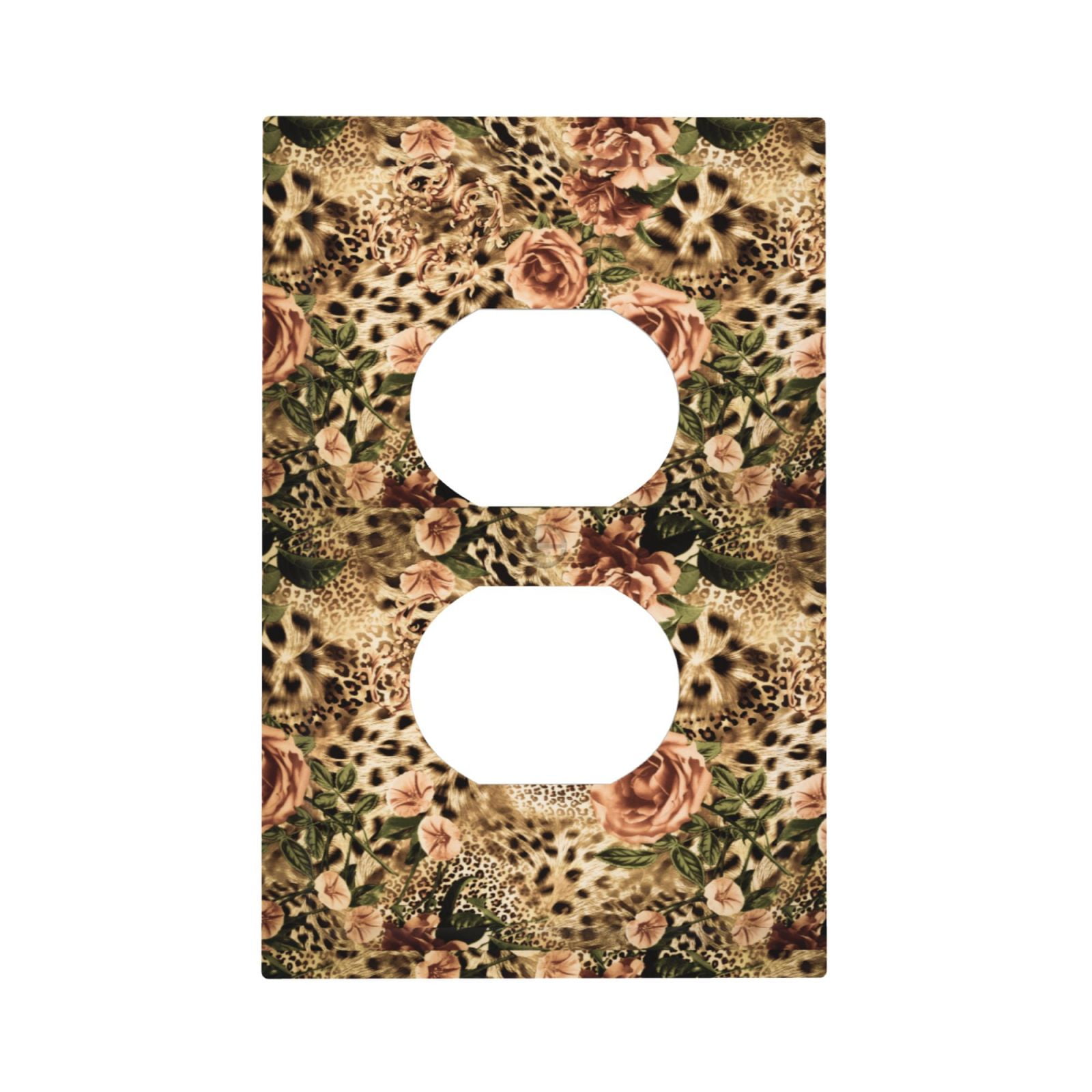 Rocae Animal Leopard for Decorator Light Switch or Receptacle Outlet ...