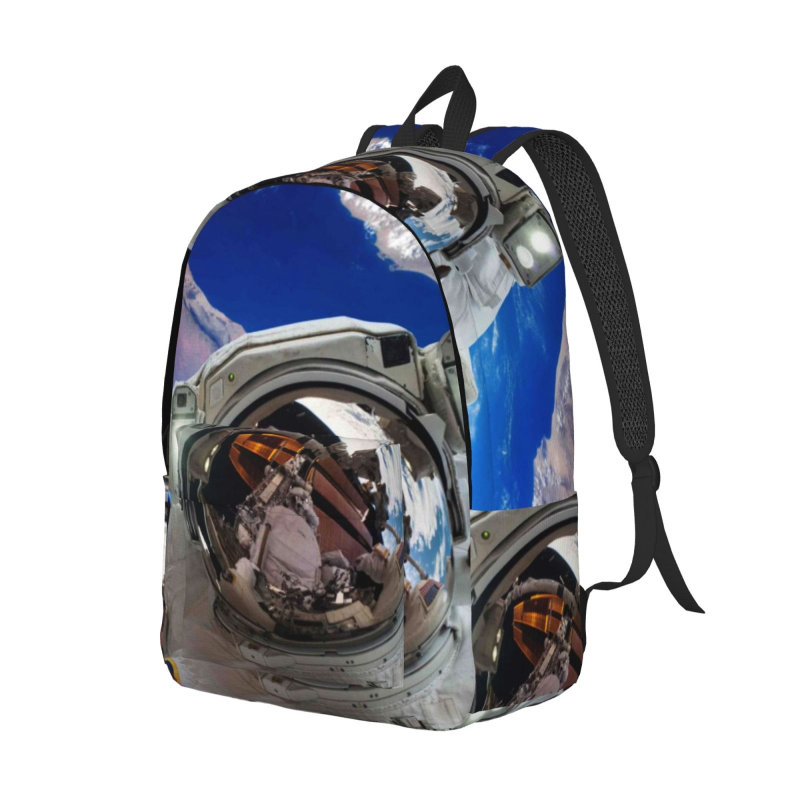 Rocae Astronaut in Outer Space for Durable Canvas Backpack Leisure ...
