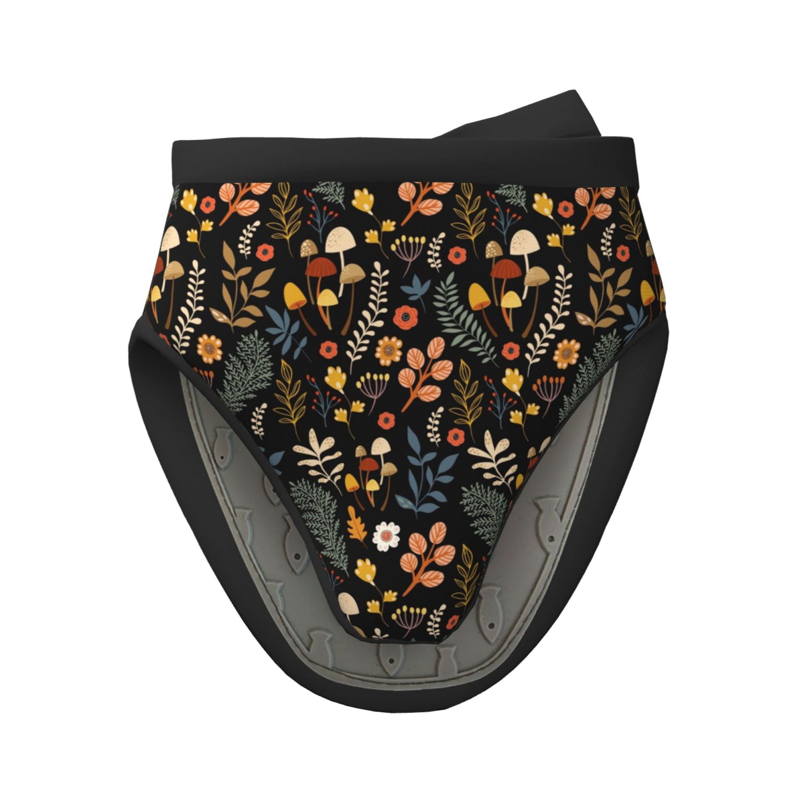 Rocae Autumn Floral for Mini Oven Mitts Rubber Oven Glove, Kitchen ...