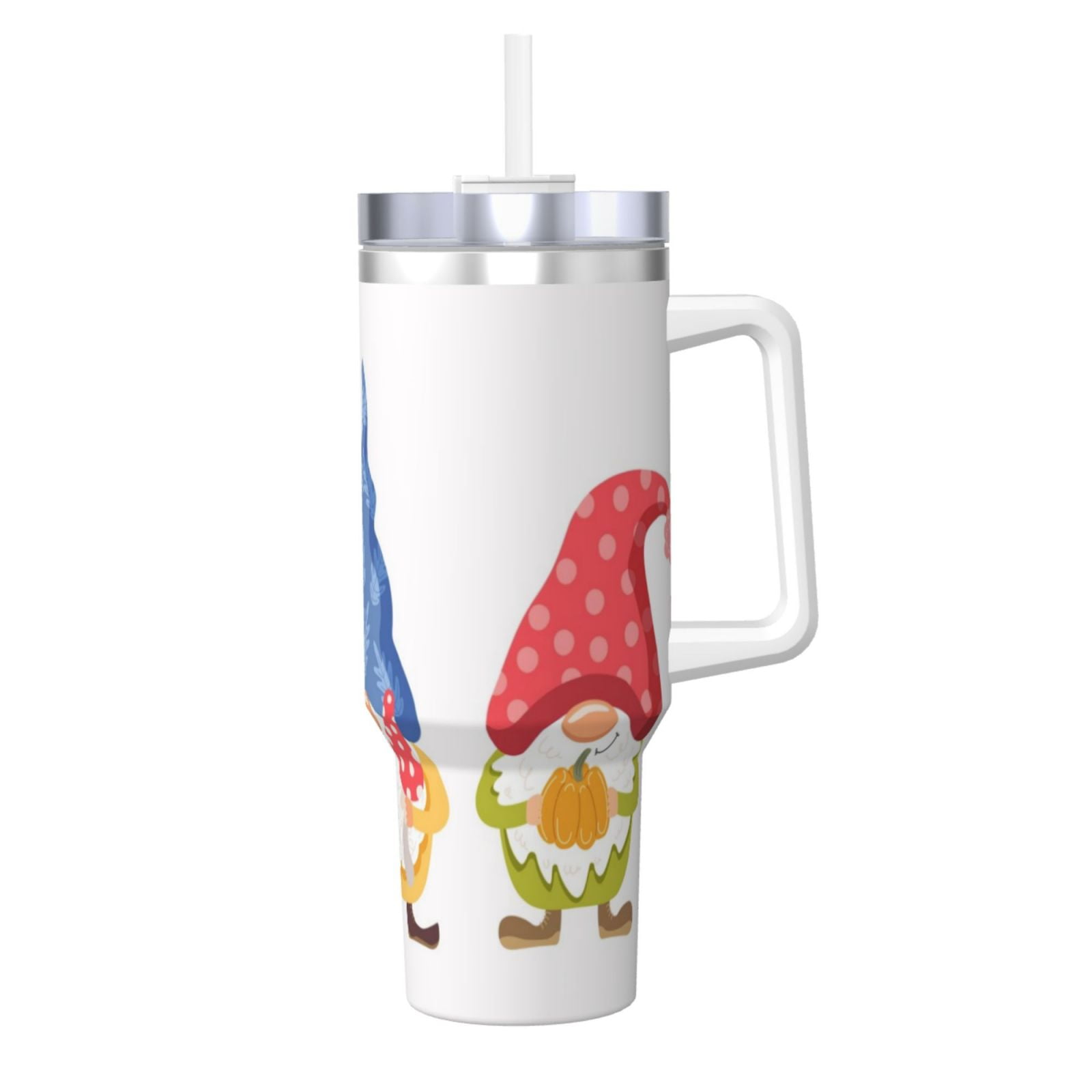 Rocae Autumn Funny Gnomes for 40OZ Ice Bully With Handle Keeps Drinks ...