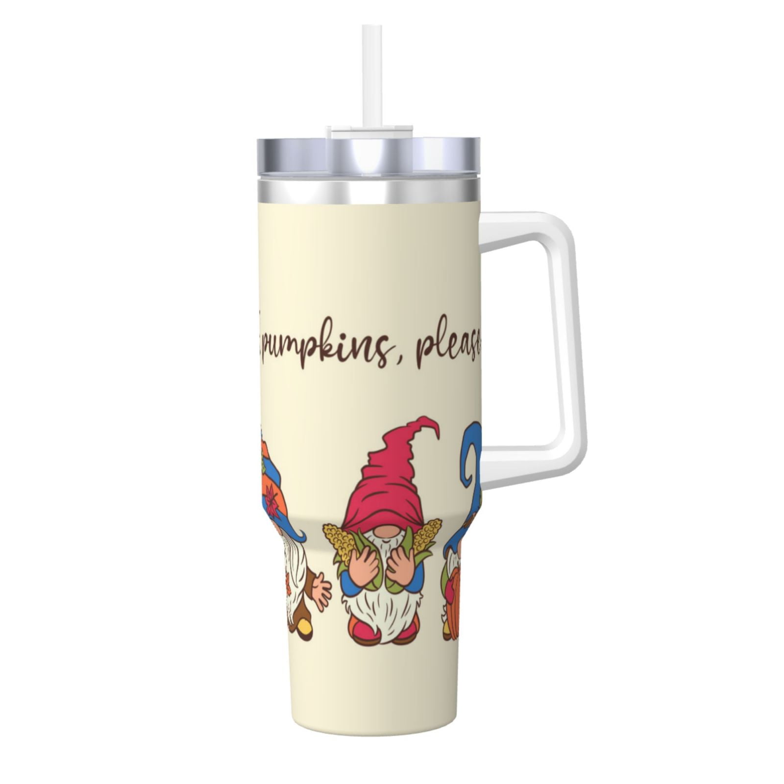 Rocae Autumn Gnomes1 for 40OZ Ice Bully With Handle Keeps Drinks Hot or ...