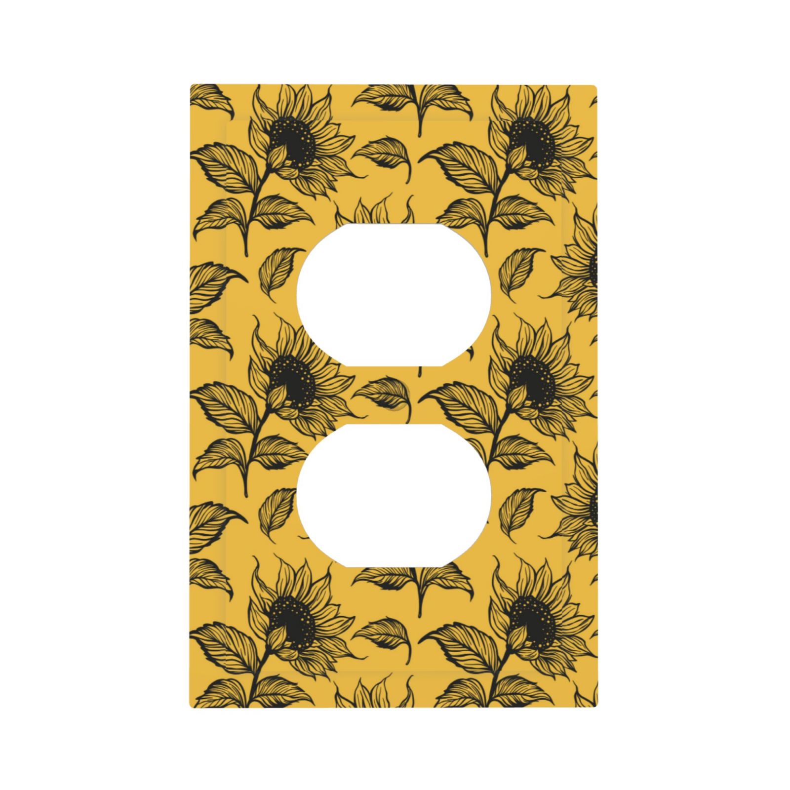 Rocae Autumn Sunflower for Decorator Light Switch or Receptacle Outlet ...