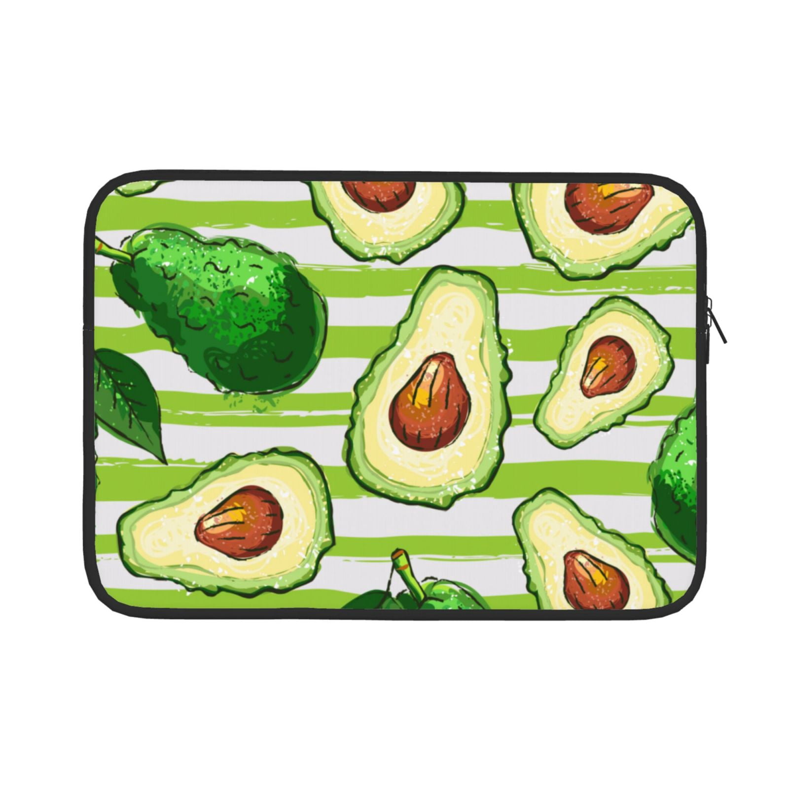 Rocae Avocado Green Striped for Classic Slim Ergonomic Briefcase and ...