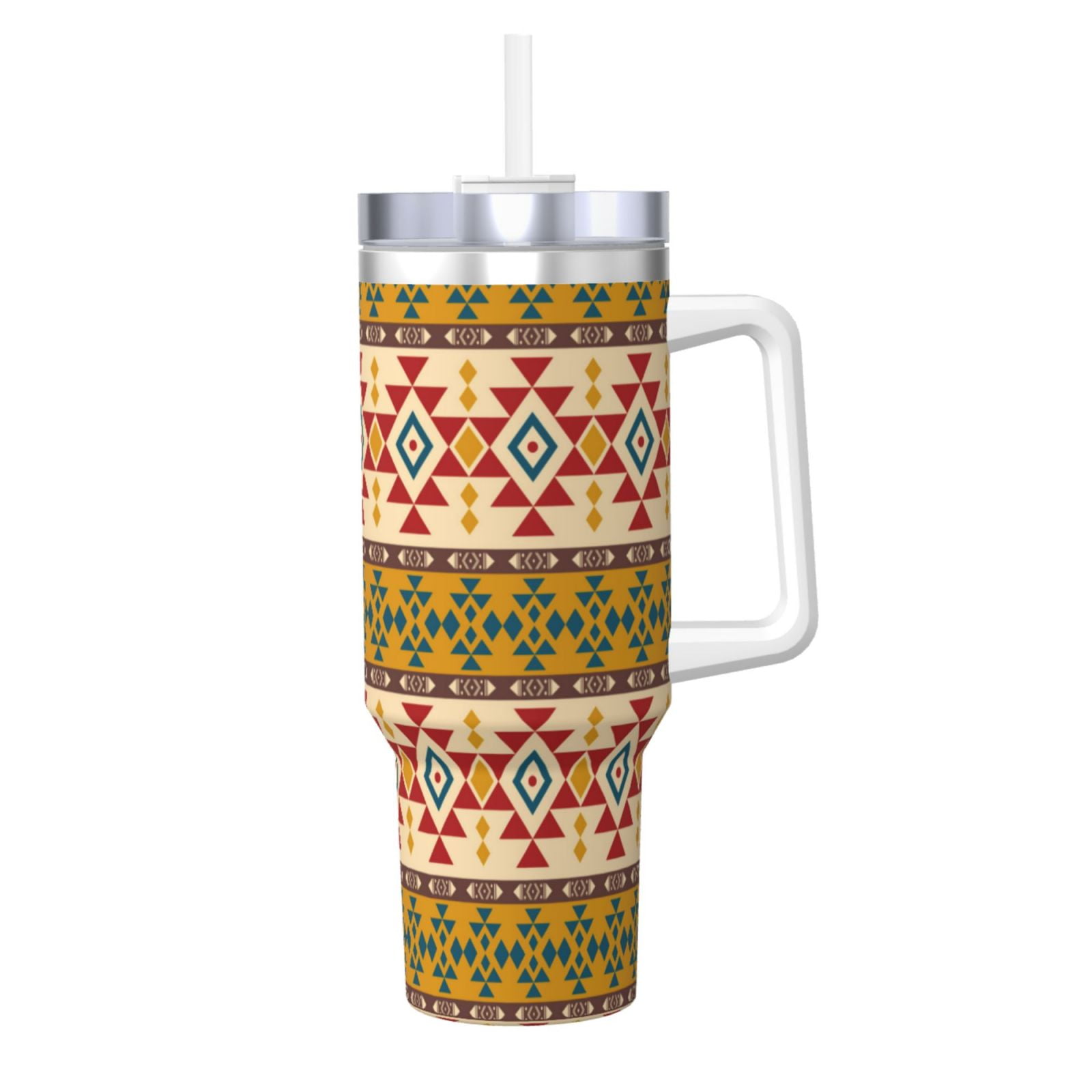 Rocae Aztec for 40OZ Ice Bully With Handle Keeps Drinks Hot or Cold for ...