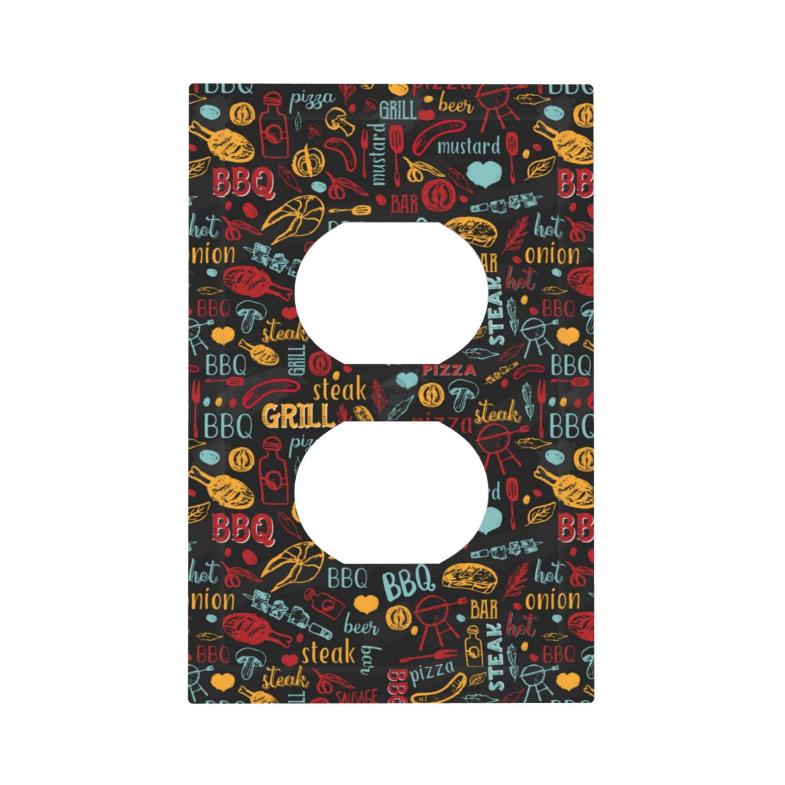 Rocae BBQ Barbecue Grill for Decorator Light Switch or Receptacle ...