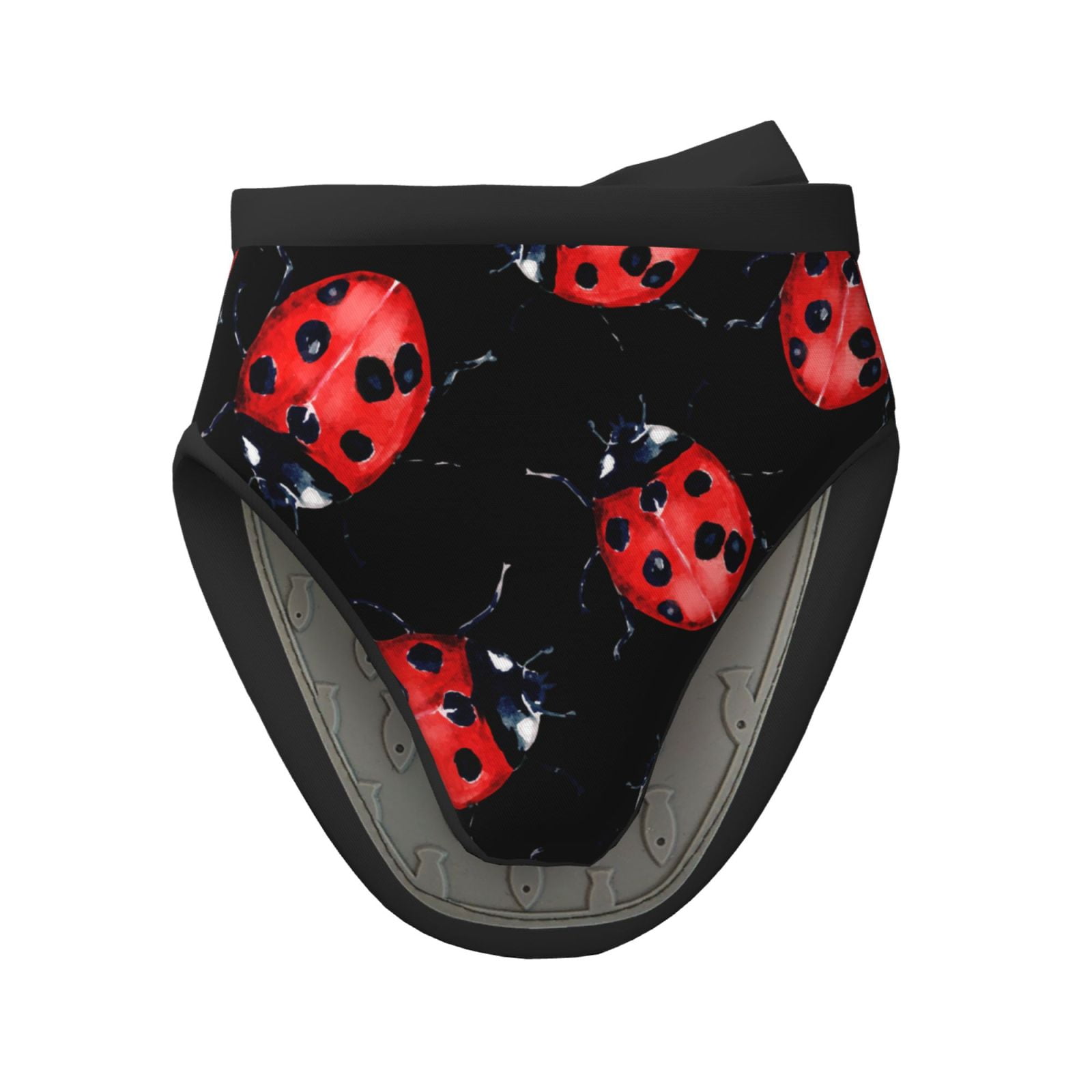 Rocae Beautiful Red Ladybug for Mini Oven Mitts Rubber Oven Glove ...