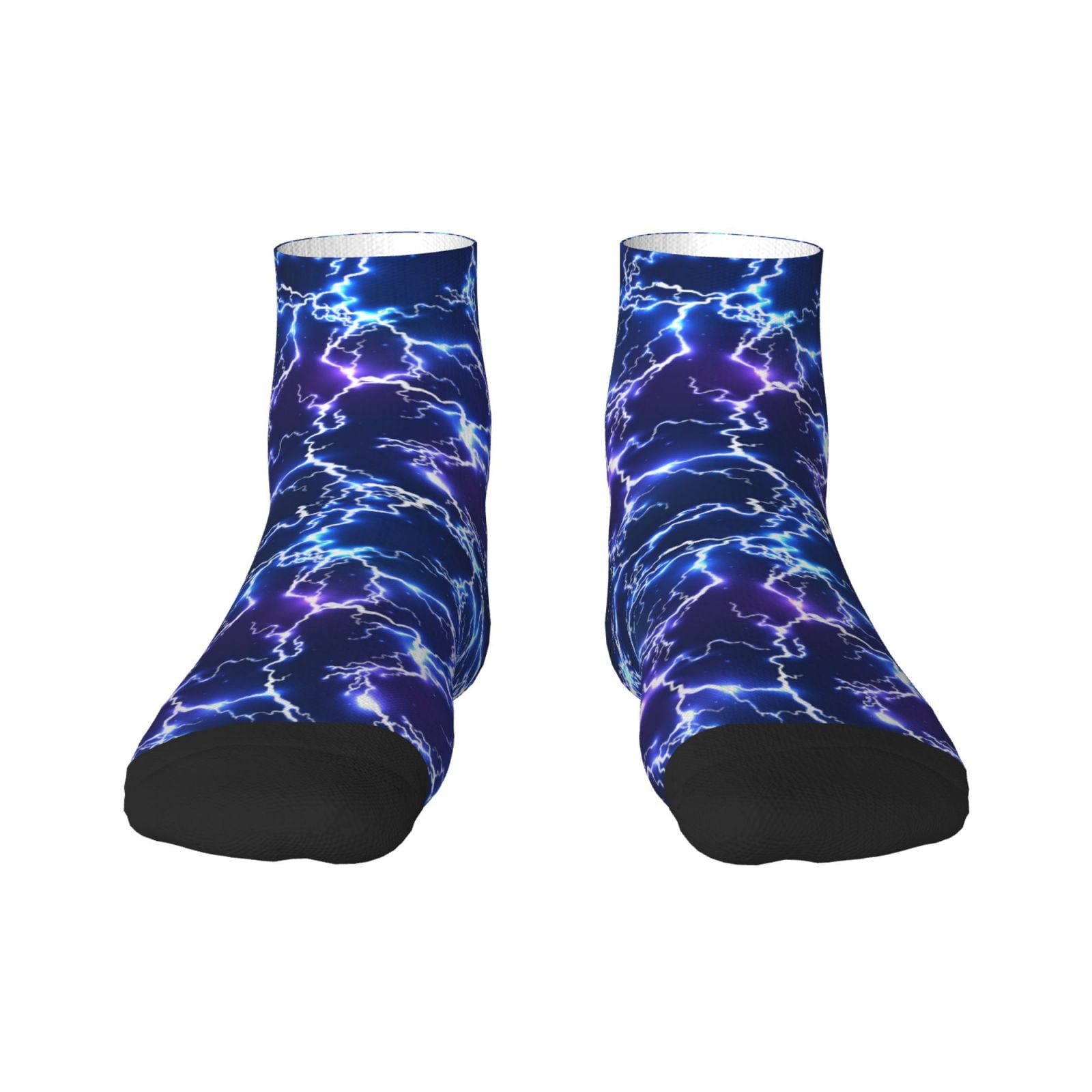 Rocae Blue Lightning1 for Premium Adult Socks,Comfortable, Breathable ...