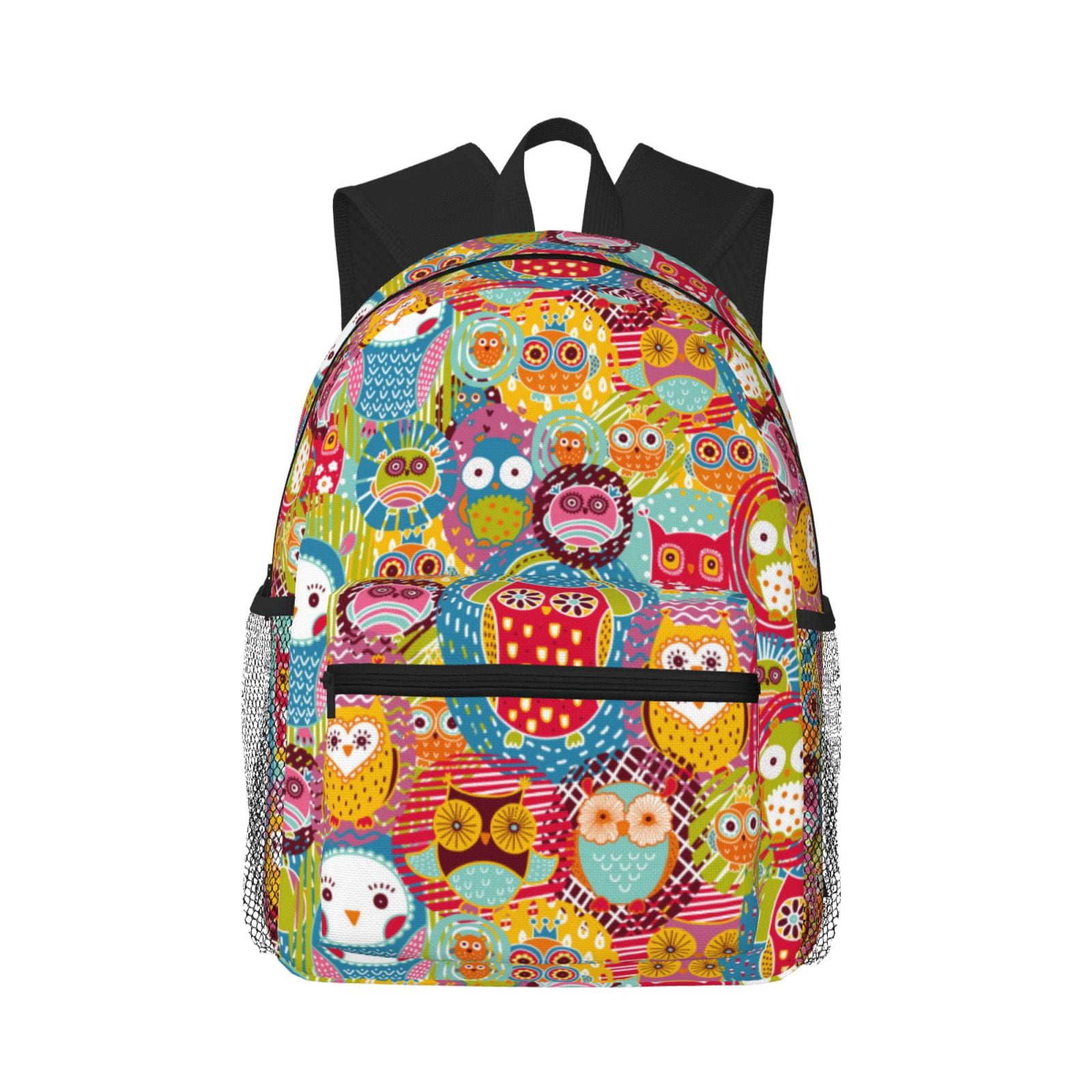 Rocae Boho Cute Owls for Lightweight Casual Backpack Travel Hiking ...