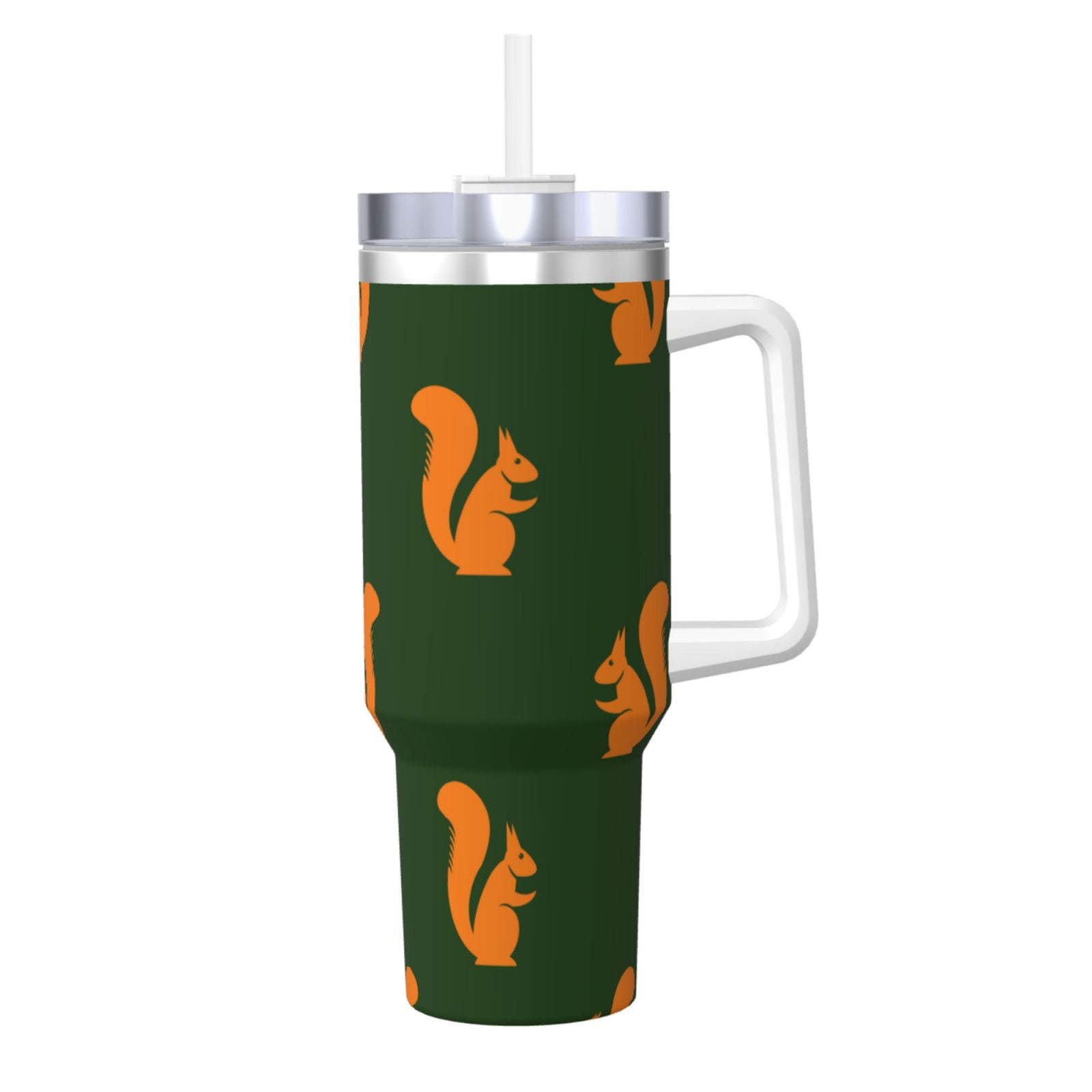 Rocae Bold Squirrel Silhouettes for 40OZ Ice Bully With Handle Keeps ...