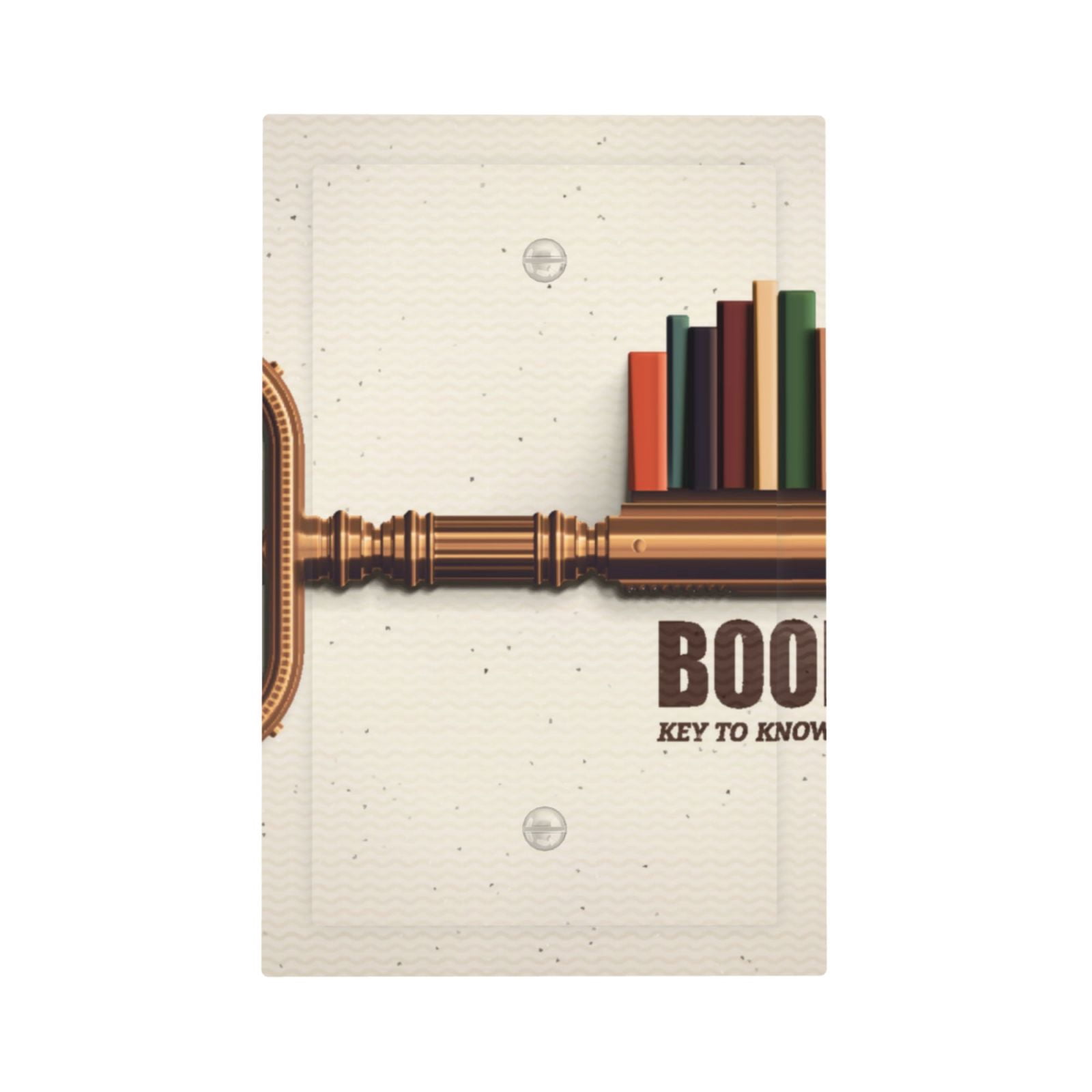 Rocae Books Key To Knowledge for Decorator Light Switch or Receptacle ...