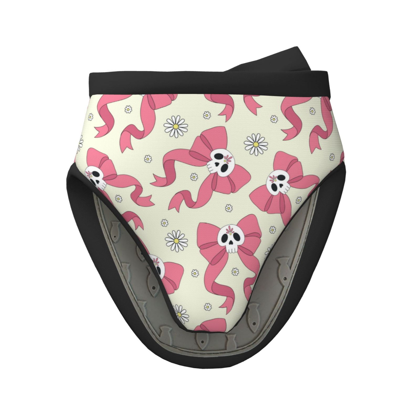 Rocae Bow With Sugar Skull for Mini Oven Mitts Rubber Oven Glove ...