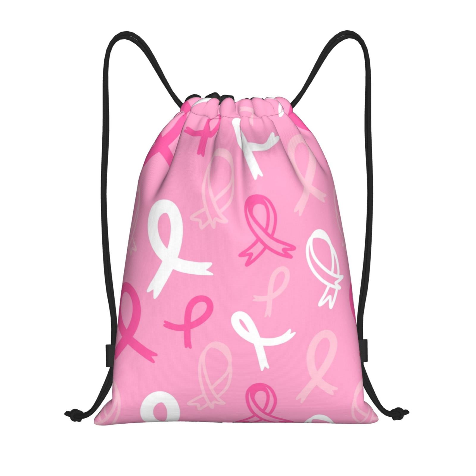 Rocae Breast Cancer Awareness (3) for Gym Bag Drawstring Bags Gym ...