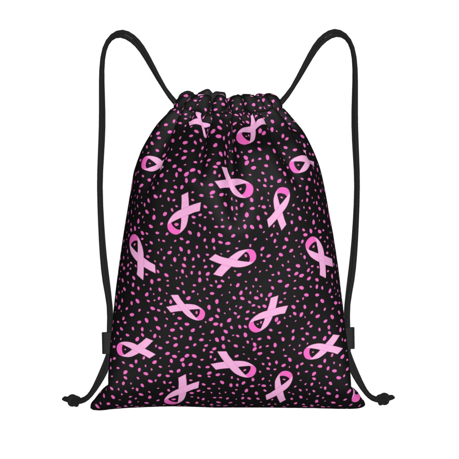 Rocae Breast Cancer Awareness3 for Gym Bag Drawstring Bags Gym Backpack ...