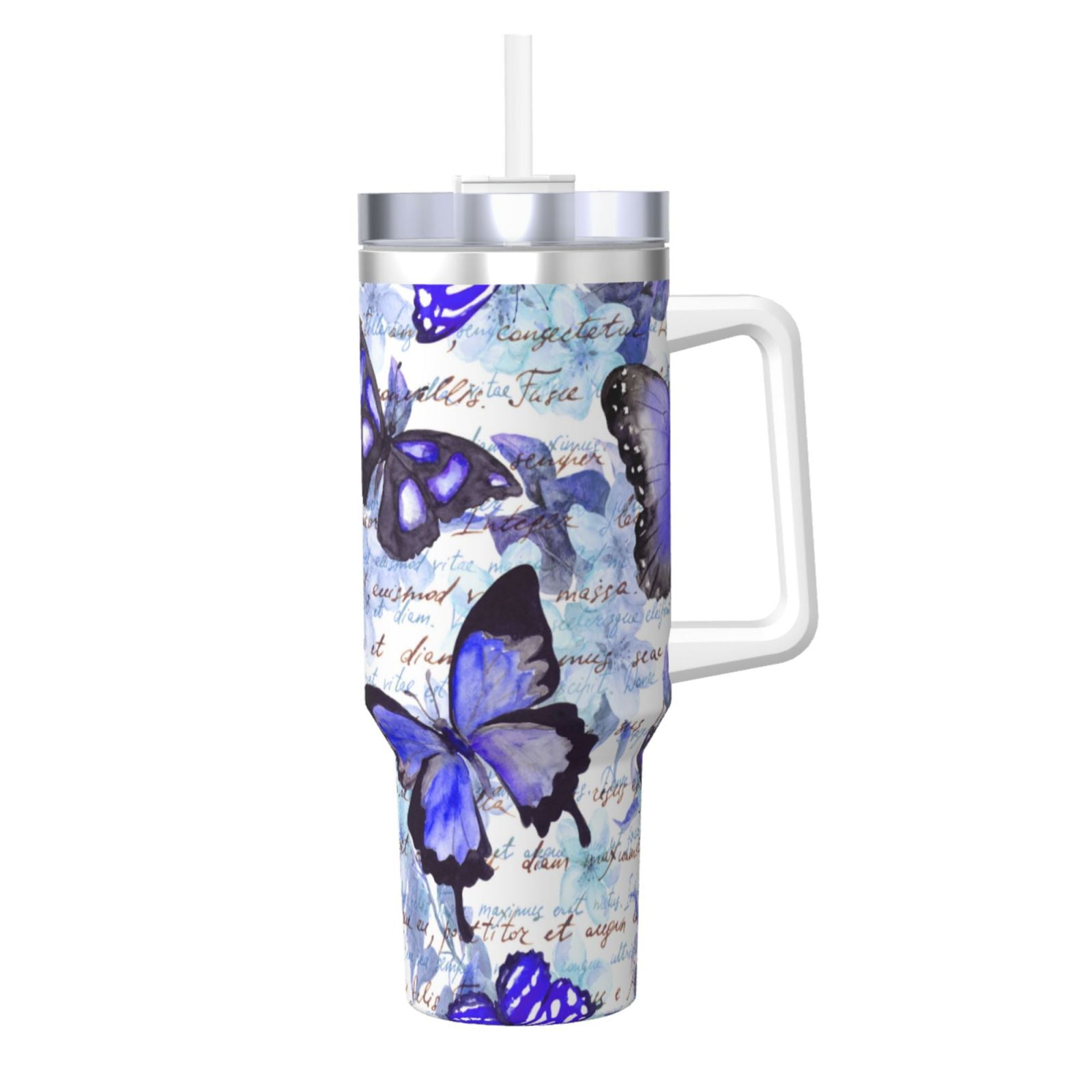 Rocae Butterflies for 40OZ Ice Bully With Handle Keeps Drinks Hot or ...