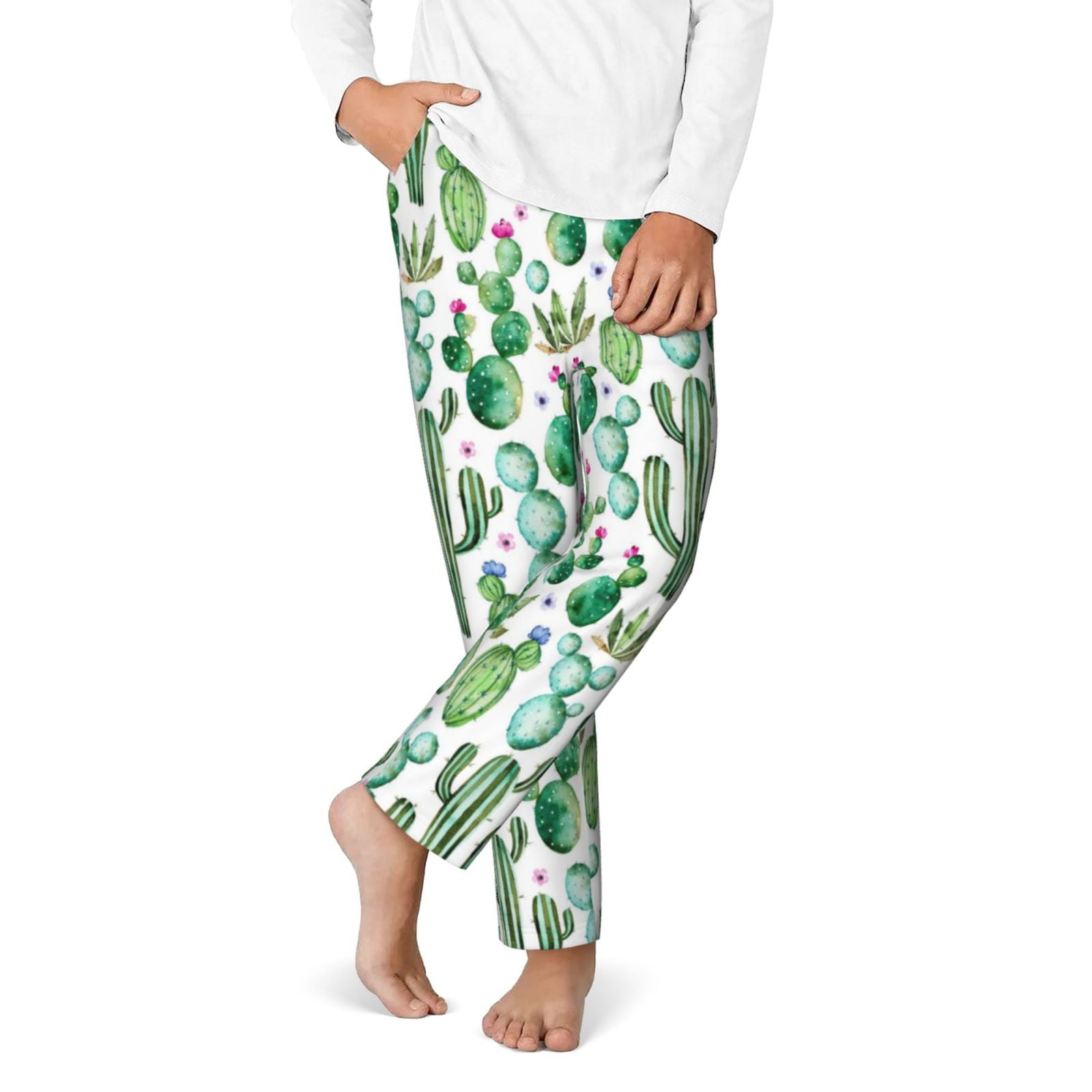 Rocae Cactus Plants1 for Teenagers' Pajama Pants,Girls lounge pants ...