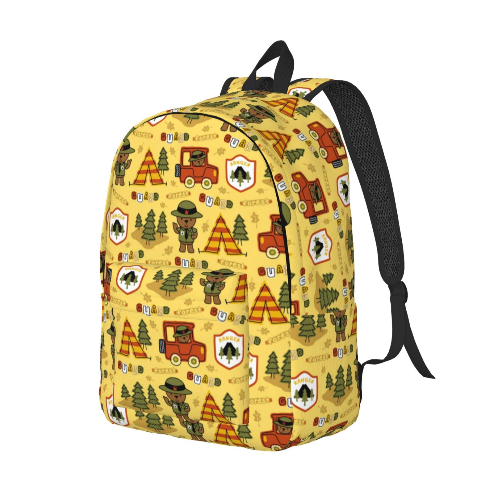 Rocae Car Tent Trees for Durable Canvas Backpack Leisure Large Bag ...