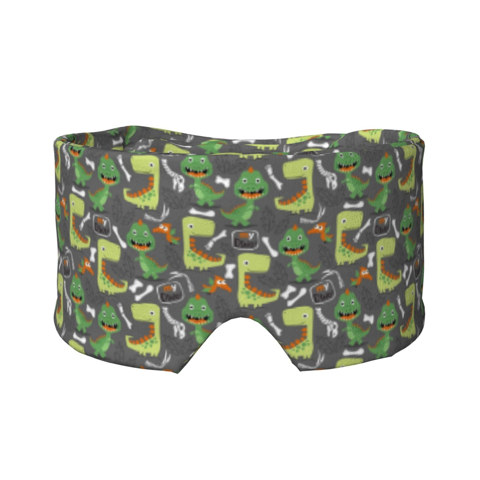 Rocae Cartoon Dinosaurs (2) for Sleep Mask for Sleeping, Soft and Skin ...