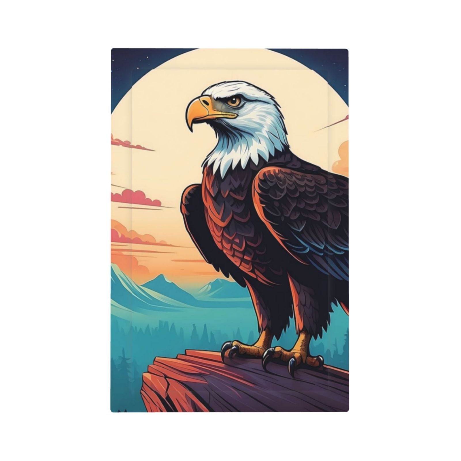 Rocae Cartoon Iceberg Bald Eagle for Decorator Light Switch or ...