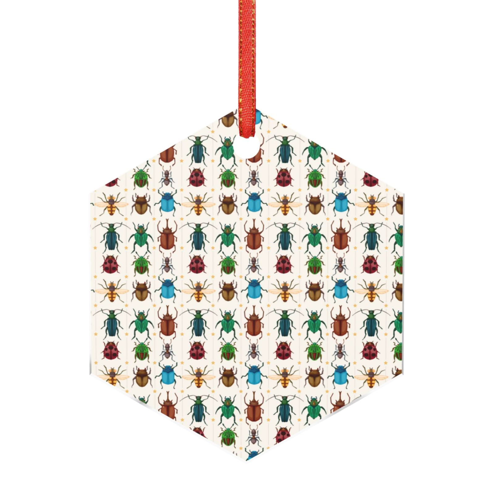Rocae Cartoon Insects for Acrylic Christmas Pendant Ornament for ...
