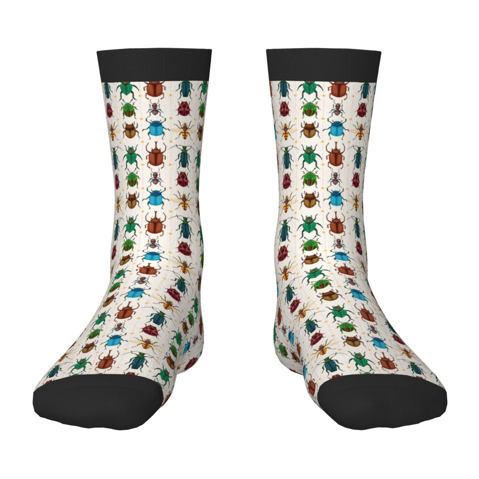 Rocae Cartoon Insects for Girls Boys Crew Socks,Children's Socks, Kids ...