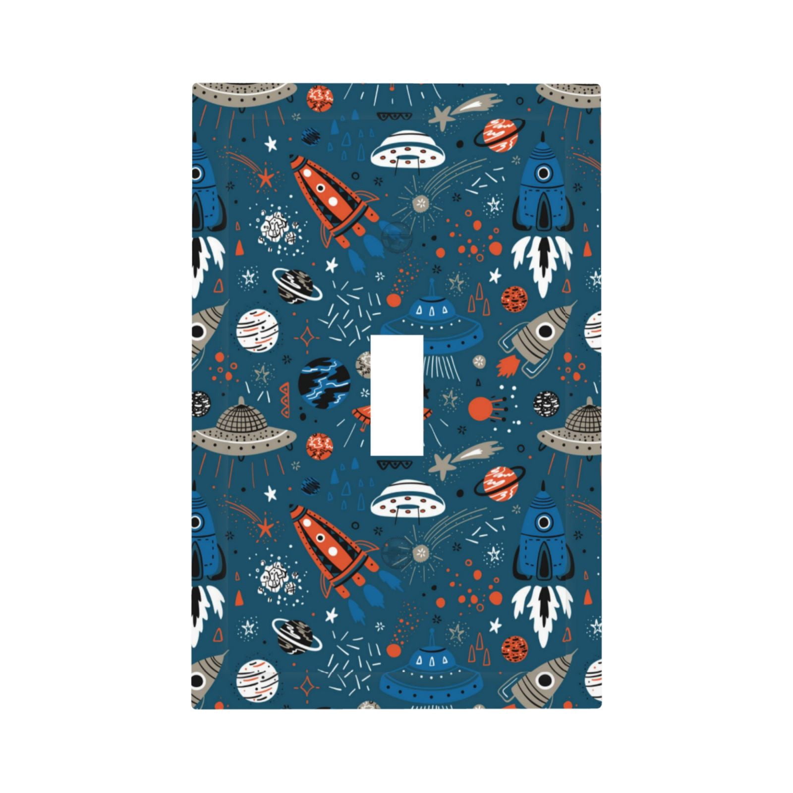 Rocae Cartoon Space1 for Decorator Light Switch or Receptacle Outlet ...