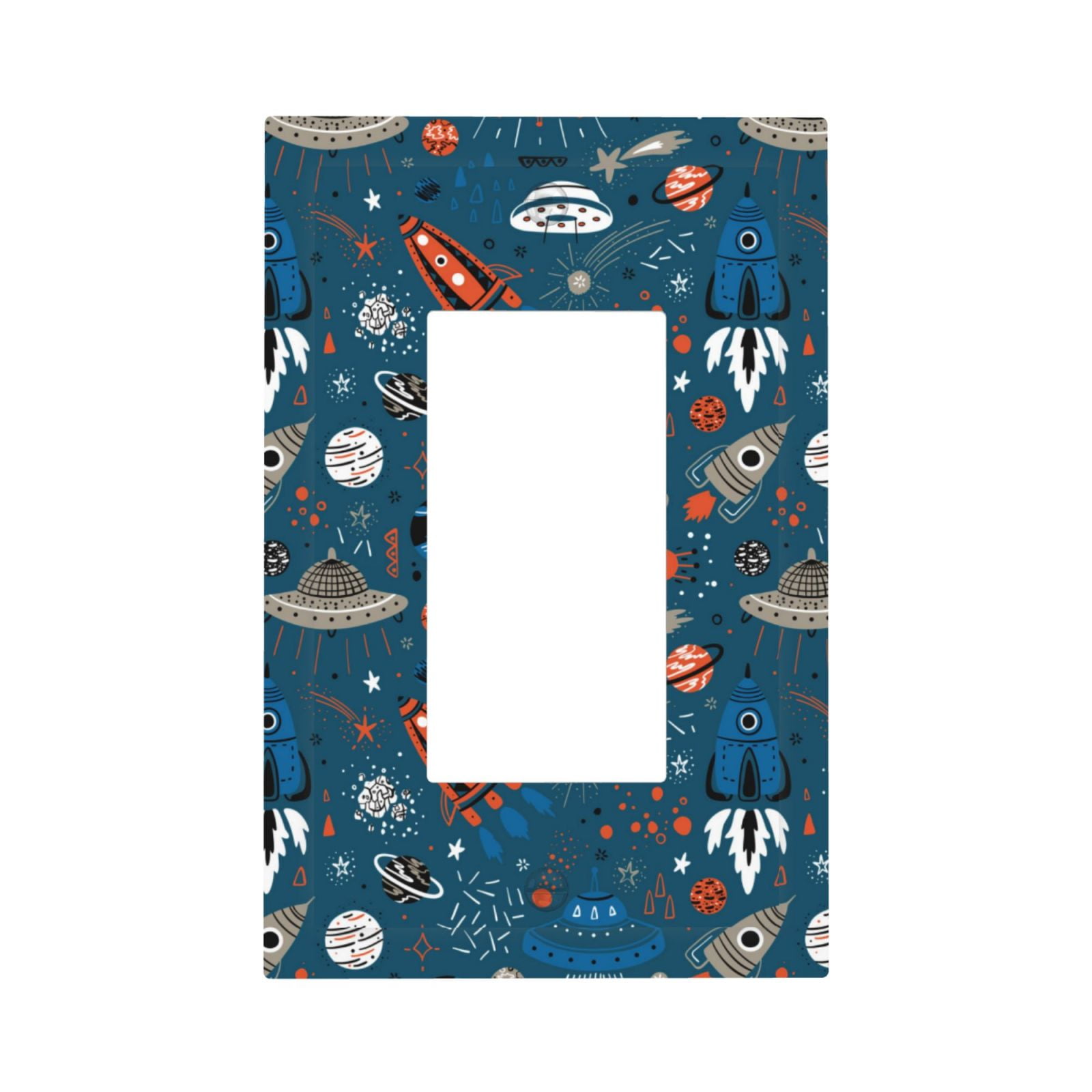 Rocae Cartoon Space1 for Decorator Light Switch or Receptacle Outlet ...